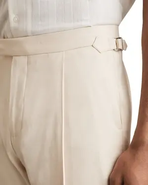 REISS Side Adjuster Tapered Trousers