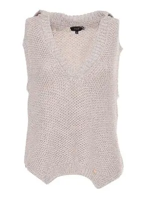 FAY Fay Knitted Vest - Beige