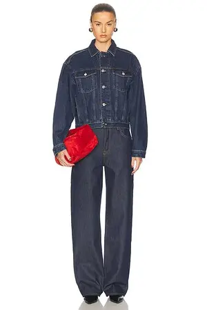 Loulou De Saison Dave Jacket - Washed Blue