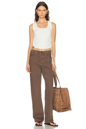 Burberry Tie Side Tank Top - Chalk