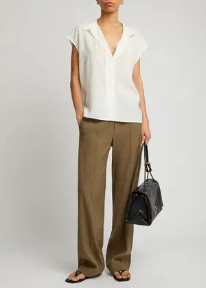Vince Woven Blouse