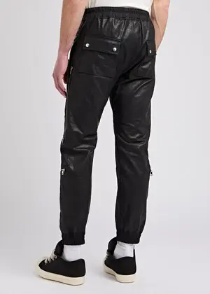 Rick Owens Headon Leather Sweatpants