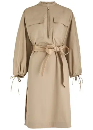 Moncler Nylon Midi Dress