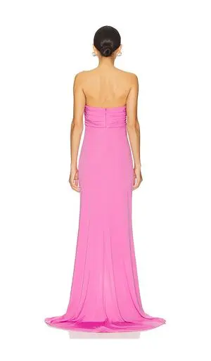 Cinq À Sept Jennette Gown - Calla Lily