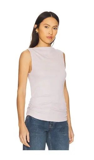 Michael Stars Coco Ruched Top