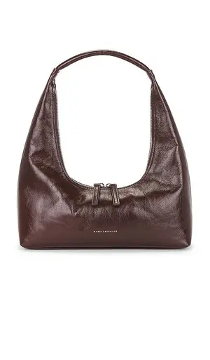 MARGESHERWOOD Brown Hobo Shoulder Bags