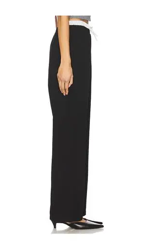 4TH & RECKLESS Bianaca Contrast Waist Trousers