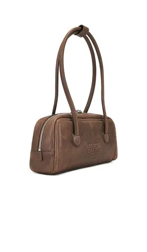 MARGESHERWOOD Soft Boston Bag - Washed Brown Pull Up