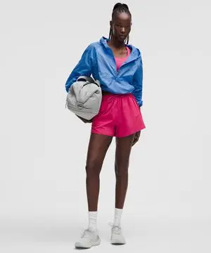 Lululemon Lululemon Pace Rival High-Rise Short 3" - Running Shorts Raspberry Coulis