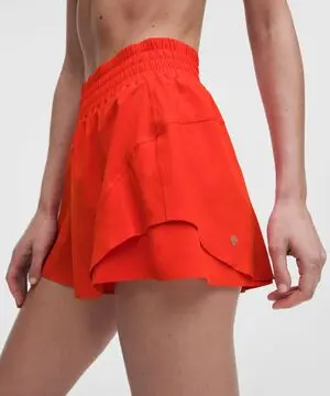 Lululemon Shake It Out High-Rise Running Short Cherry Ember