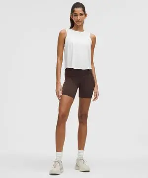 Lululemon Fast And Free High-rise 6" Short - Espresso