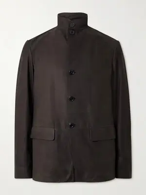 Zegna Button Detailed Outerwear For Men