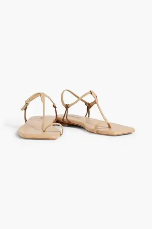 Johanna Ortiz Sun Downer Leather Sandals