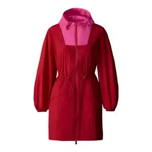 Mackage Alyster Packable Long Rain Jacket - Lava-azalea