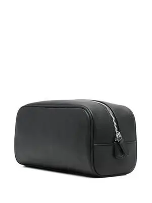 Polo Ralph Lauren Leather Wash Bag - Black