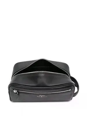 Polo Ralph Lauren Leather Wash Bag - Black
