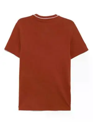 Lacoste Stretch Piqué Stripe Collar T-shirt