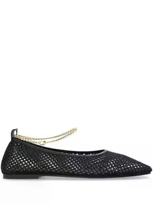 MARIA LUCA Leather Ballerina Shoes