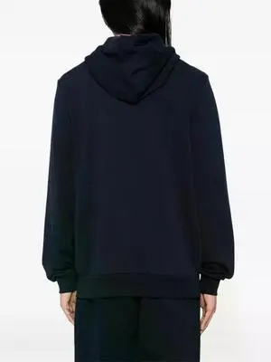 Lacoste Zip-up Hoodie With Classic Hood - Blue