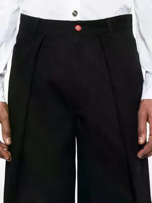 Casablanca Pleated Wool Shorts