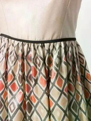 Fendi Geometric Skirt Dress