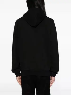 Lacoste Zipped Fleece Sweatshirt - Black