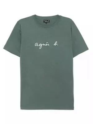 AGNÈS B. Logo Printed T-shirt