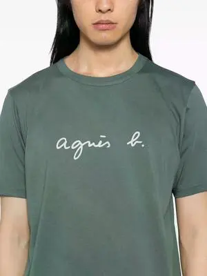 AGNÈS B. Logo Printed T-shirt