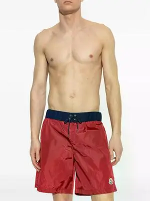 Moncler Logo Swim Shorts