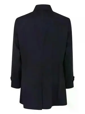 BARBA NAPOLI Wool Coat - Blue