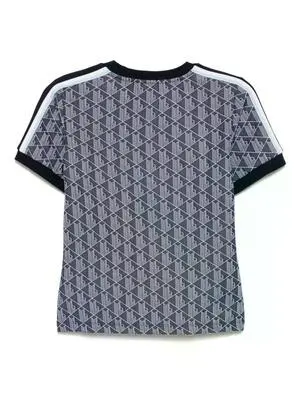 Lacoste Monogram Jacquard T-shirt - Blue