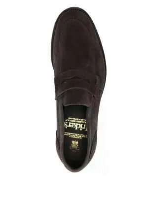 TRICKER'S Suede Loafers - Brown