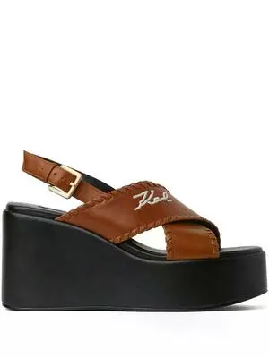 Karl Lagerfeld Wendy Whipstitch Sandals