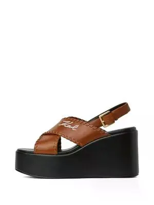 Karl Lagerfeld Wendy Whipstitch Sandals