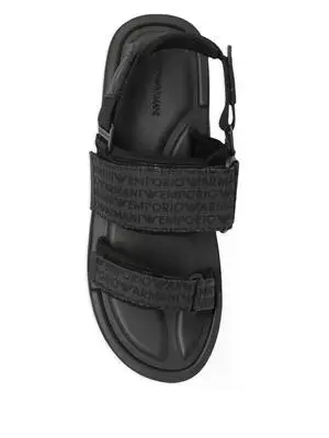 Emporio Armani Logo-jacquard Sandals