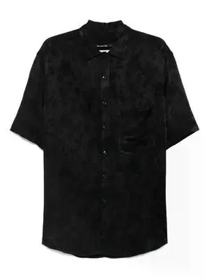 SONG FOR THE MUTE Floral-jacquard Shirt