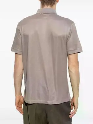 Brioni Silk Polo Shirt - Neutrals