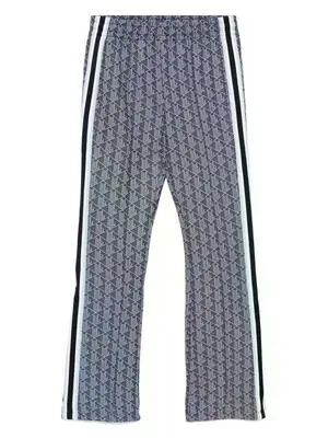 Lacoste Monogram Flared Trousers - Black