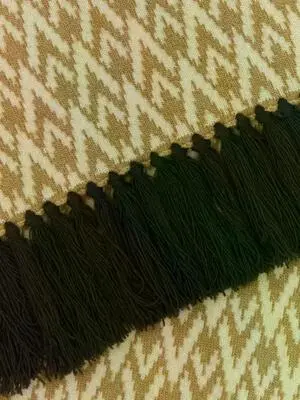Valentino Garavani Toute La V Knitted Wool Scarf - Neutrals