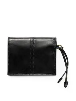 Prada Small Leather Wallet - Black
