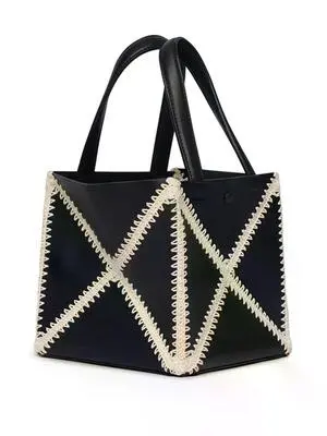 Nanushka Origami Tote Bag - Black