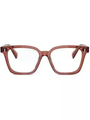 Oliver Spencer Aiona Eyeglasses - Red