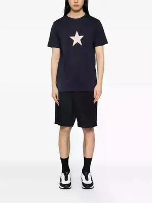 AGNES B. Star Printed T-shirt - Blue