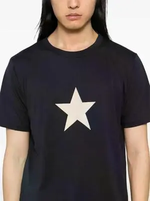 AGNES B. Star Printed T-shirt - Blue