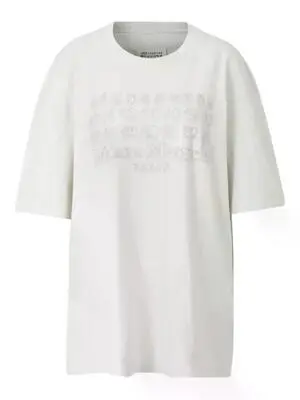 MAISON MARGIELA Numbers-embroidered T-shirt