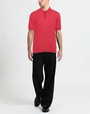 ROBERTO COLLINA Polo Shirt - Red