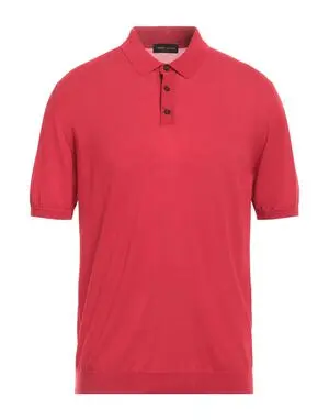 ROBERTO COLLINA Polo Shirt - Red