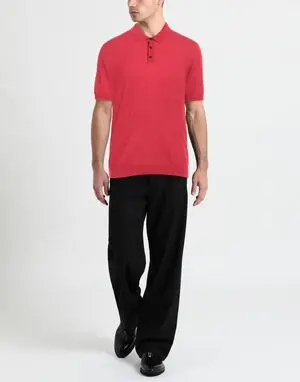 ROBERTO COLLINA Polo Shirt - Red