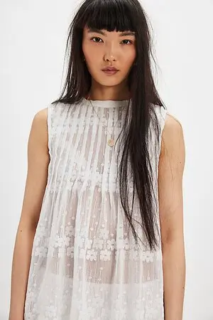 Free People Moon Magic Mesh Tunic