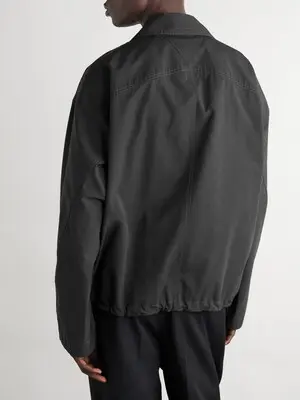 Bottega Veneta Cotton-faille Blouson Jacket